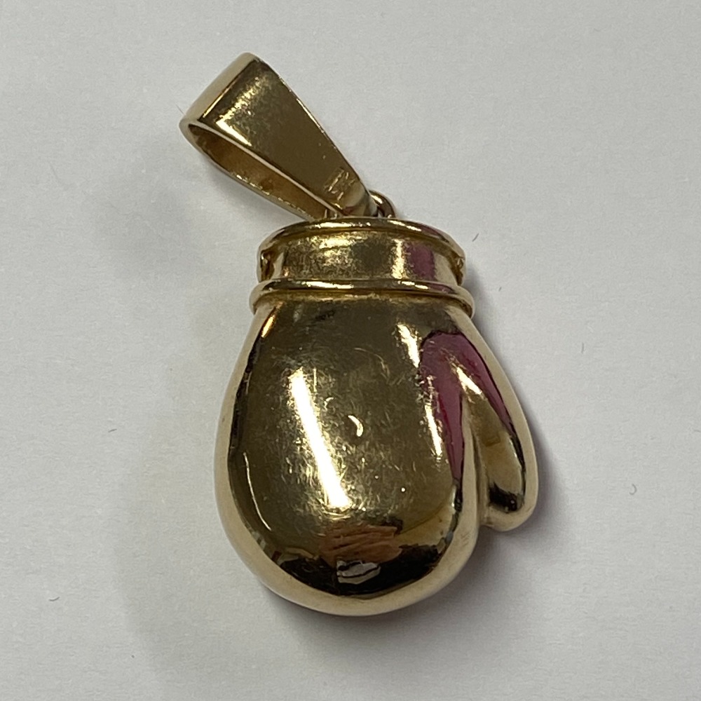9ct Gold Boxing Glove Pendant - Own4Less